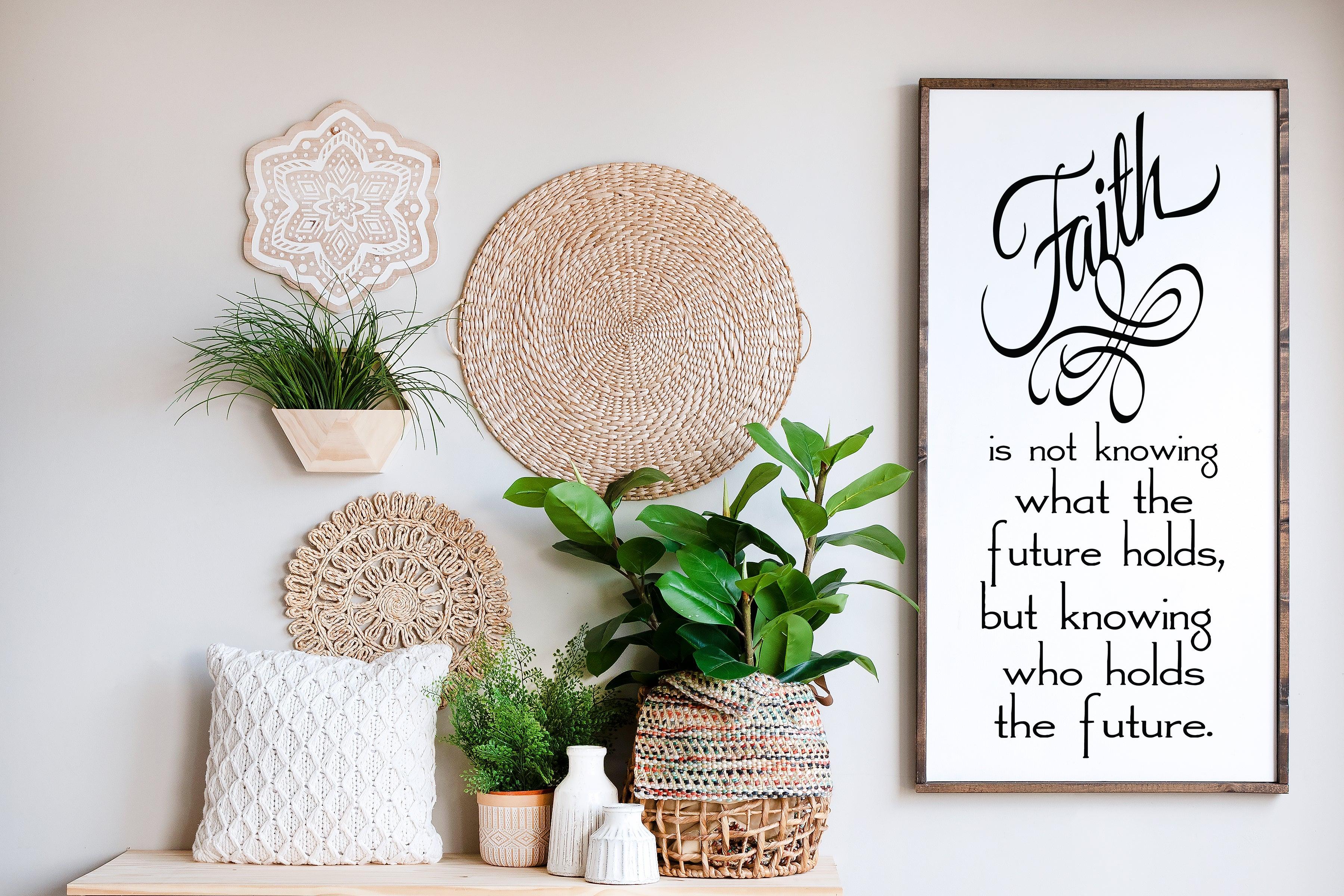 Faith is not knowing - Digital File | Netties Expressions